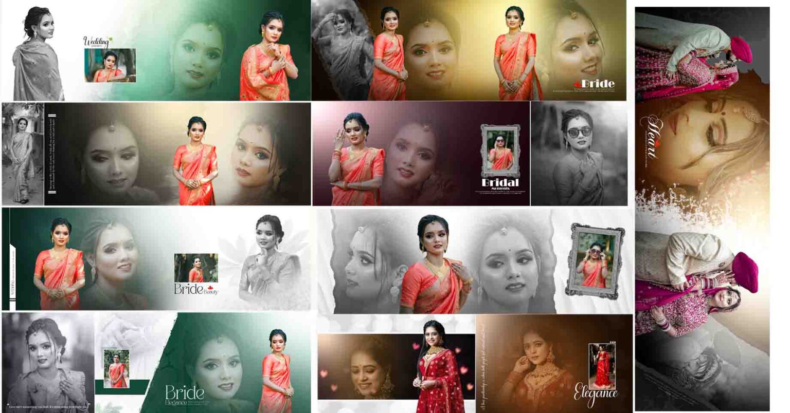DM Album Design Free PSD 2025 | 12×36 Wedding Album Template Download ...